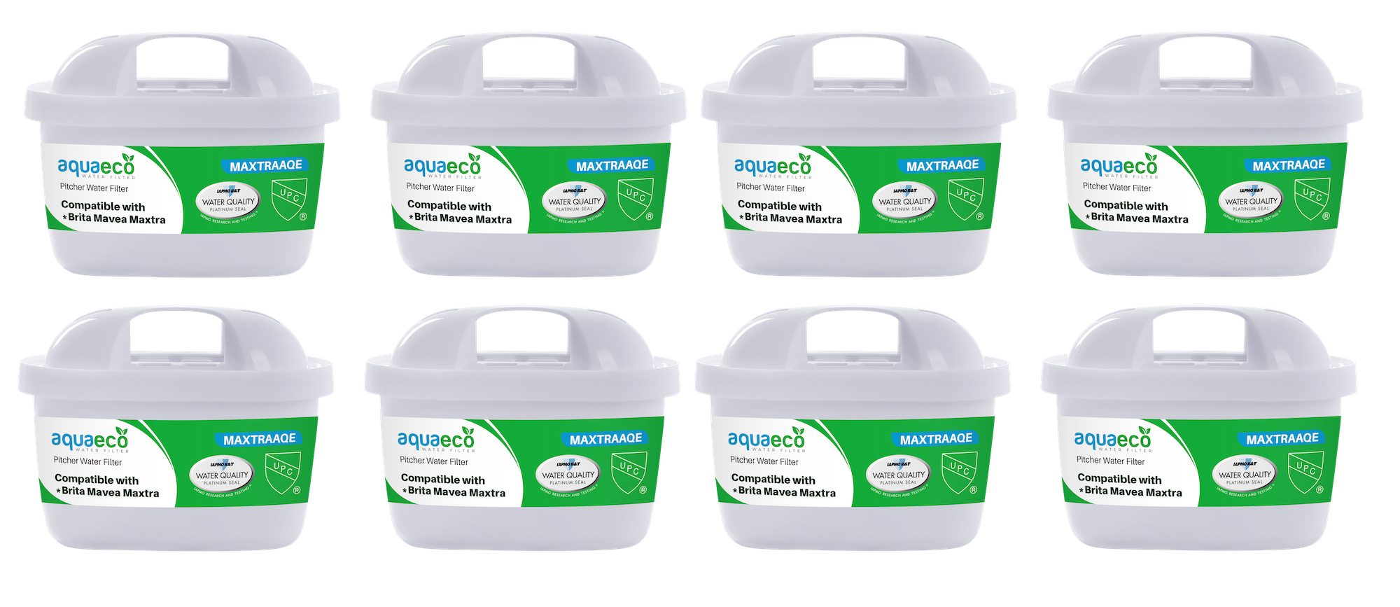 Brita Maxtra Compatible Water Filter 8 pack - Pacific Filters